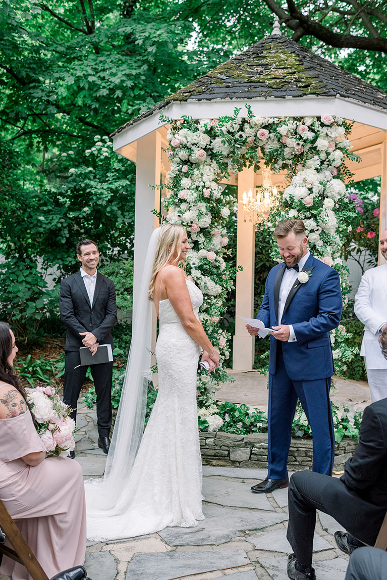 Jill & Tim: A Dreamy Garden Wedding - Dream Events & Catering
